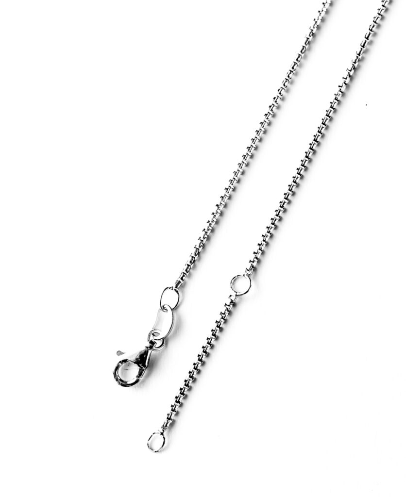 Women’s Round box Chain Anklet – Italian Quality Chain